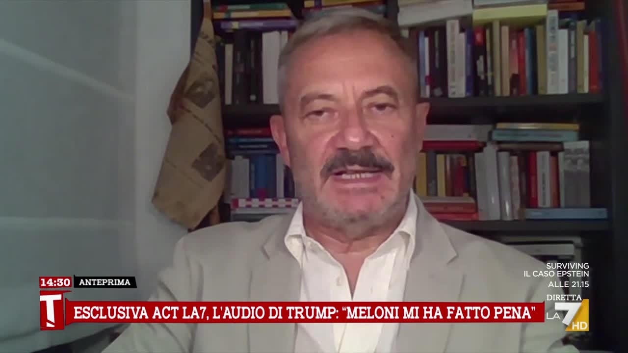 Scontro Trump-Meloni, Buccini: "Vecchio indispettito, pericoloso e ...