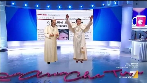 David Parenzo conduce la nuova stagione de L'Aria che Tira | LA7