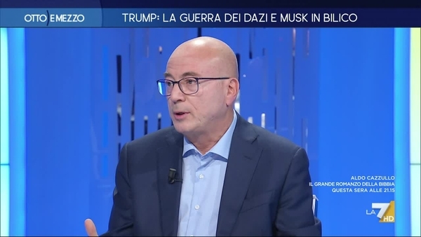 Su La7 Augusta Montaruli interrompe Marco Furfaro ripetendo: "Bau bau ...