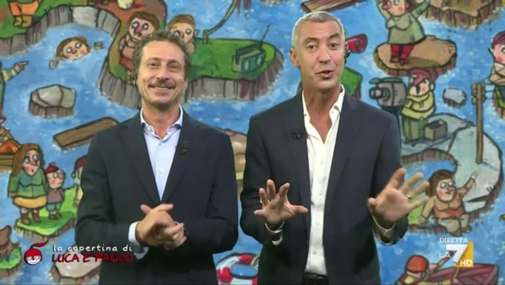 La copertina di Luca e Paolo a diMartedì: "Che bello essere vivi nel ...