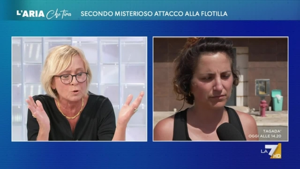 Flotilla, Maria Teresa Meli incalza Benedetta Scuderi: "Chi paga il ...