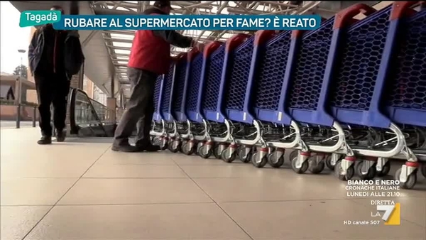 Rubare al supermercato per fame? E' reato Rubare al supermercato per fame? E' reato