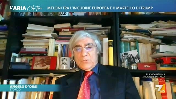 Il prof. D'Orsi commenta lo scontro tra Zelensky e Trump nello studio ...