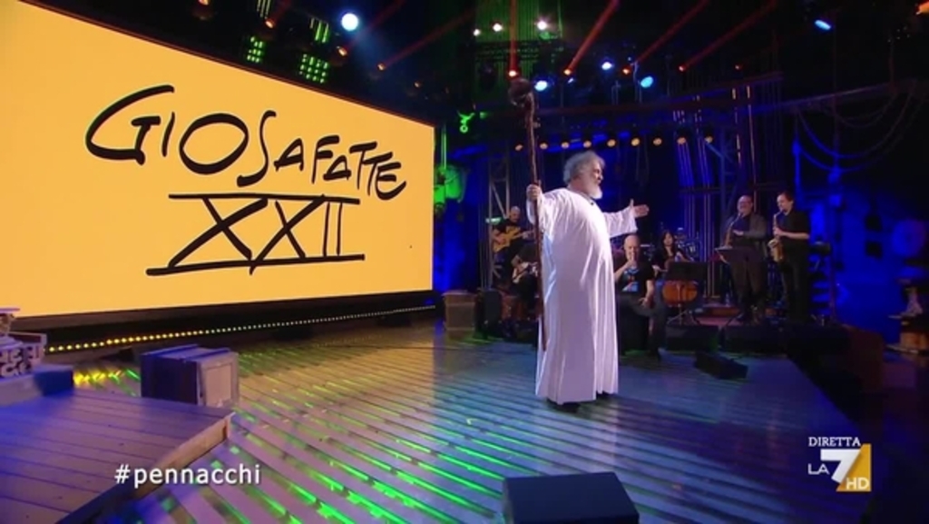 Il monologo andrea pennacchi propaganda live profeta giosafatte | LA7