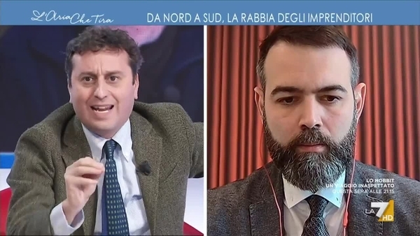 David Parenzo conduce la nuova stagione de L'Aria che Tira | LA7