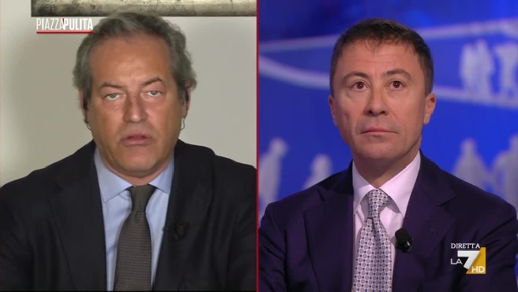 Barisoni si rivolge a Bocchino con una battuta: "Fai come quando ...
