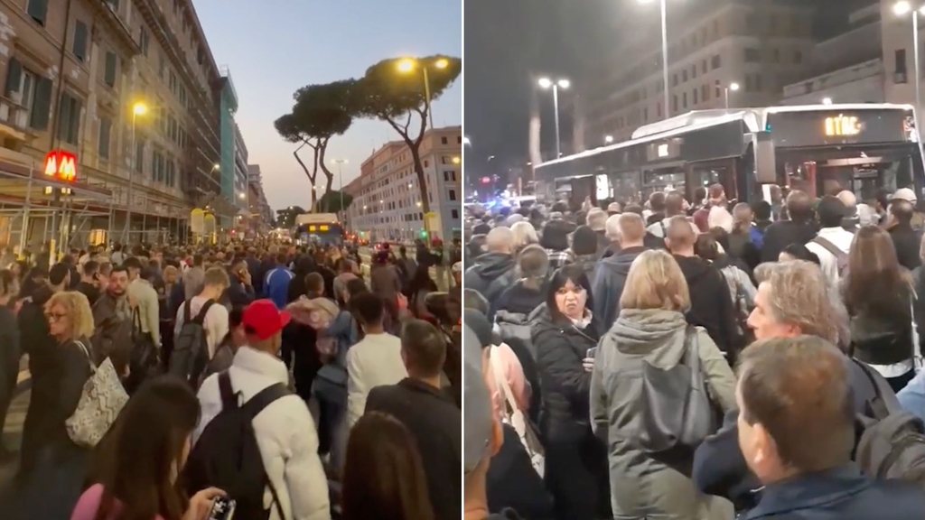Roma, Metro A chiusa nell'ora di punta: il disagio degli utenti | LA7