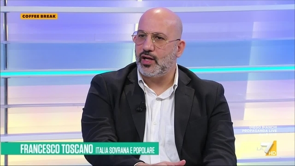 Manifestazione di Democrazia Sovrana e Popolare, Francesco Toscano: "NO ...
