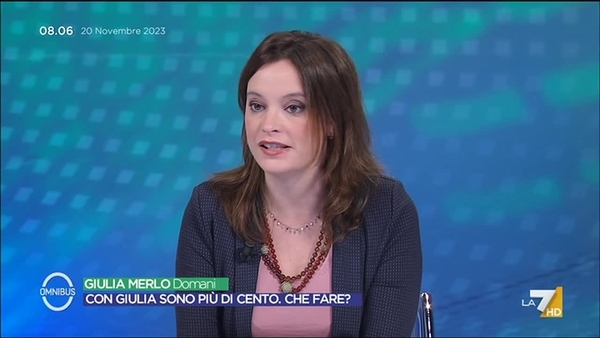 Con Giulia sono più di cento, che fare? - Omnibus 20/11/2023