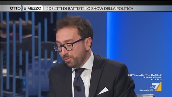 Il Ministro Bonafede (M5S): 'Il nostro omaggio non era a Battisti ma ...