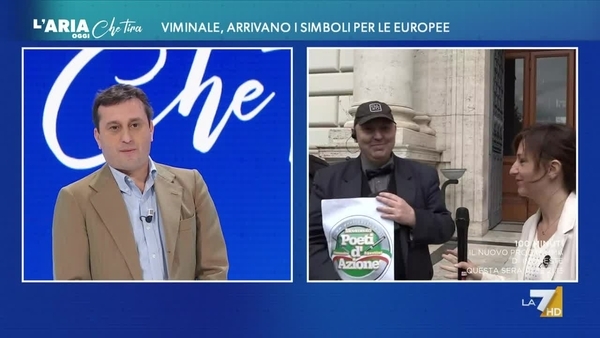 Il generale Vannacci ospite di David Parenzo a L'Aria Che Tira | LA7