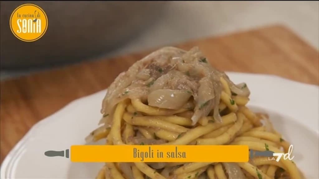 Dal Veneto: Bigoli in salsa