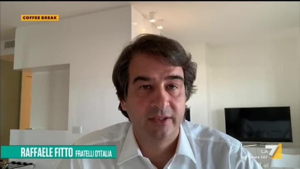 Regionali in Puglia, il candidato Raffaele Fitto: "Il centrodestra ...