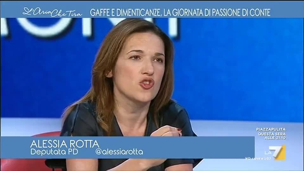 Alessia Rotta (PD): 'Nel discorso di Conte era evidente la spaccatura ...