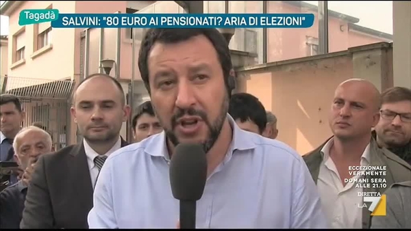 La7, abbraccia Emiliano Liuzzi - Tagada