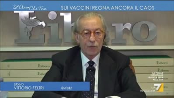 Feltri contro i no-vax: 'Chi non rispetta l'obbligo vaccinale prenda un ...