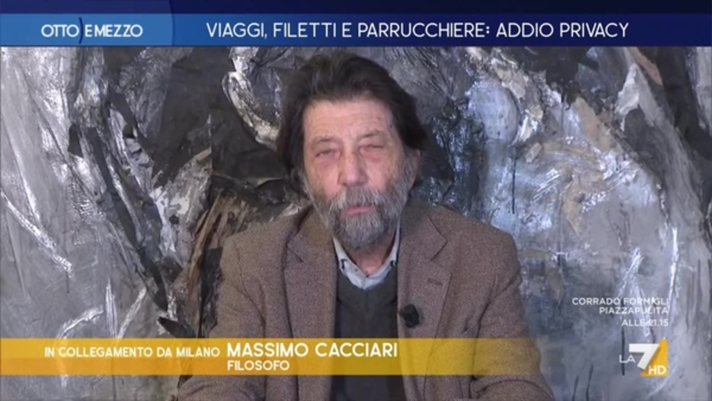 L'allarme del prof. Cacciare sulla mancanza di privacy | LA7