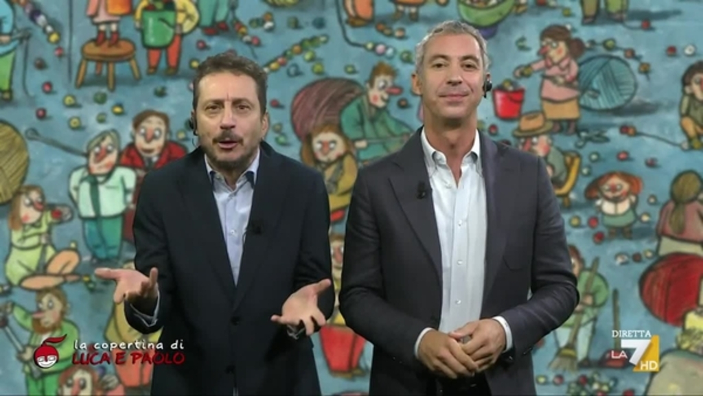 La copertina di Luca e Paolo dell' 01/10/2024
