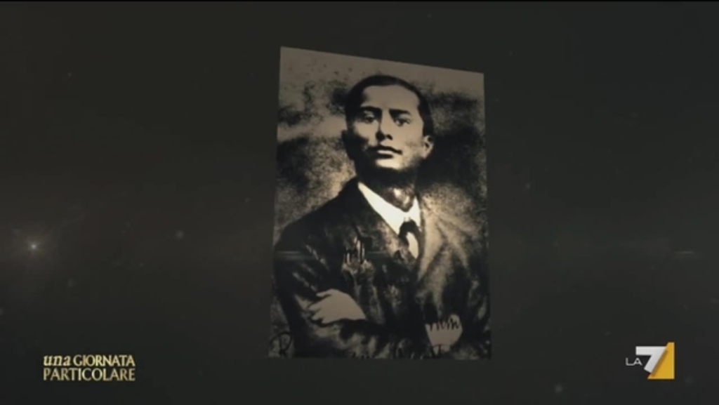 Il profilo del giovane Mussolini