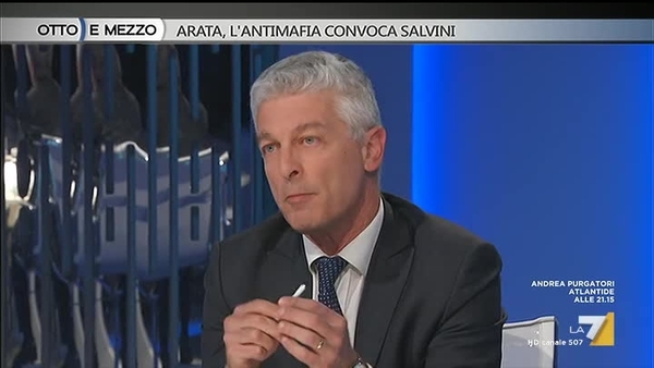 Arata, l'antimafia convoca Salvini