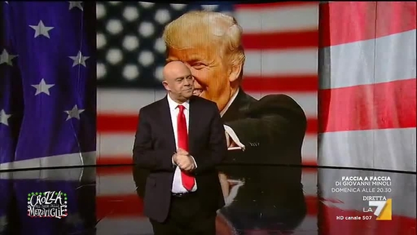 Monologo di Crozza su Trump: 'Il mondo lo prendeva per il culo mentre ...
