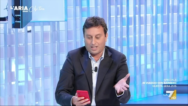 Il generale Vannacci ospite di David Parenzo a L'Aria Che Tira | LA7