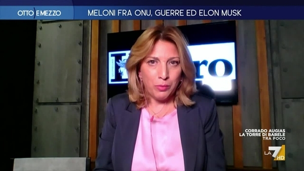 Monica Guerzoni su Elon Musk: "E' già un problema per Giorgia Meloni" | LA7