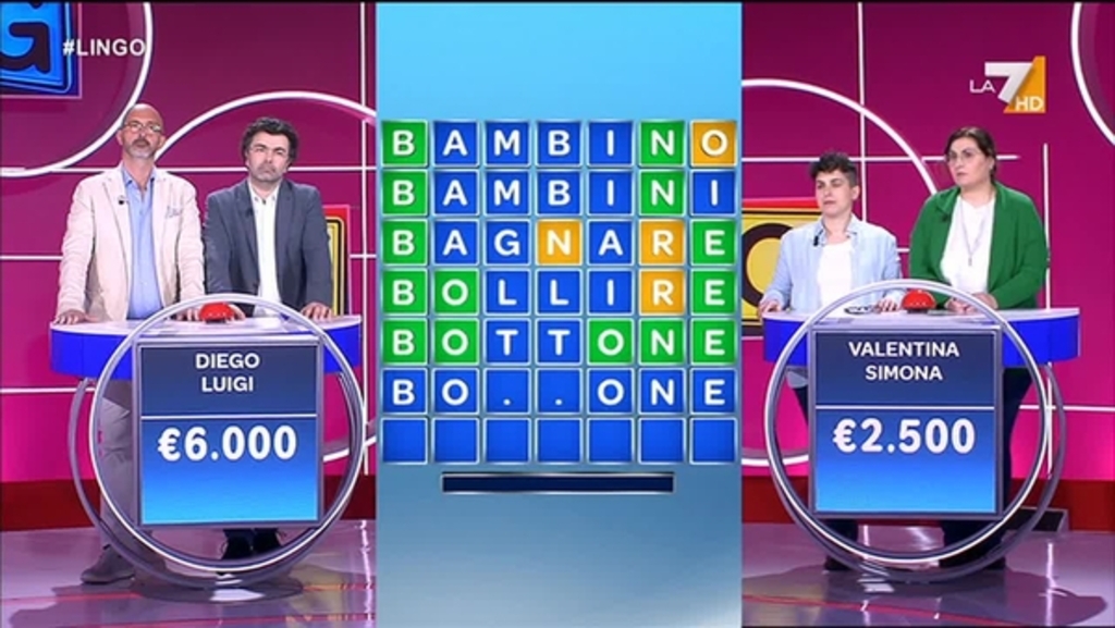 Lingo - Parole in gioco - Puntata del 18/04/2023