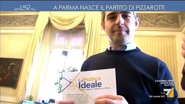 A Parma nasce il partito di Pizzarotti