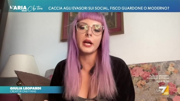 Caccia agli evasori sui social, parla la onlyfanser Giulia Leopardi: "È ...