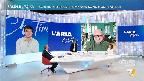 L'Aria Che Tira - Puntata del 28/2/2025