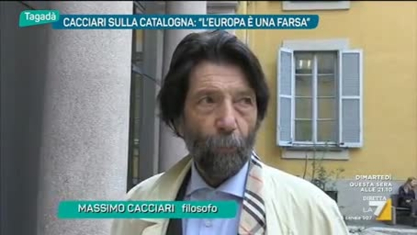 Ucraina, il paragone del prof. Massimo Cacciari con il 1914 | LA7