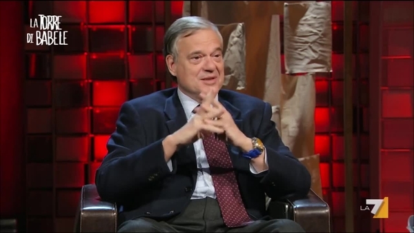 Il dialogo a 'La Torre di Babele' tra Corrado Augias e Lorenzo Bini Smaghi | LA7