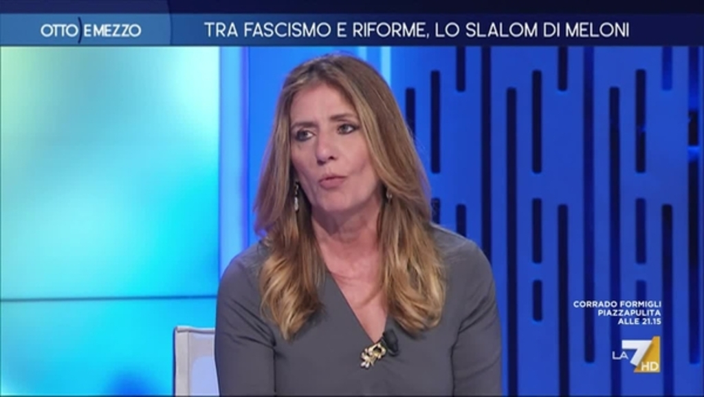 Monica Guerzoni commenta la nota di Giorgia Meloni su Matteotti | LA7