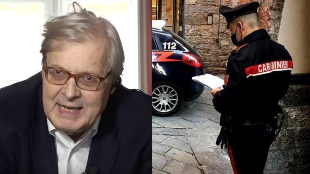 Sgarbi Indagato Perquisite Le Case E Sequestrato Il Quadro Di Manetti