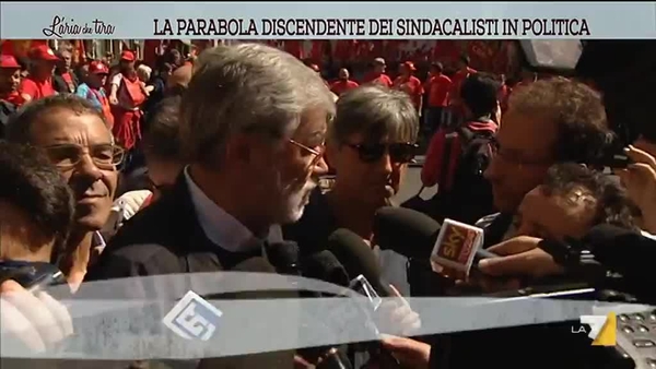 La parabola discendente dei sindacalisti in politica