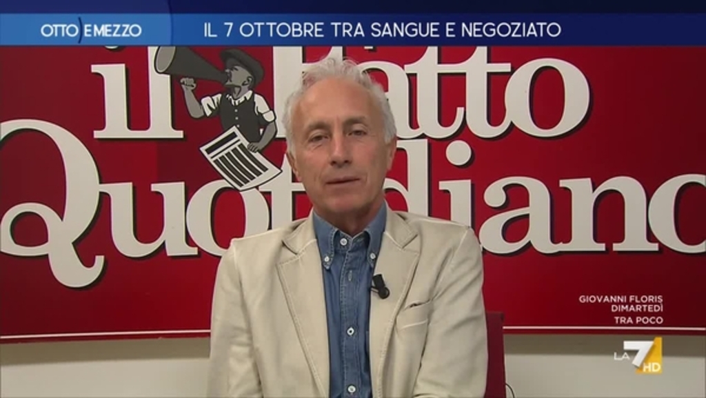 Gaza, la stoccata di Marco Travaglio a Netanyahu | LA7