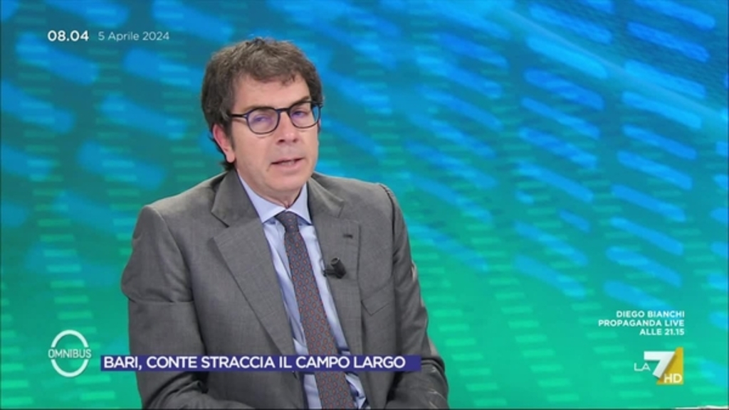 Bari, il dietro front di Conte: il commento di Andrea Fabozzi | LA7