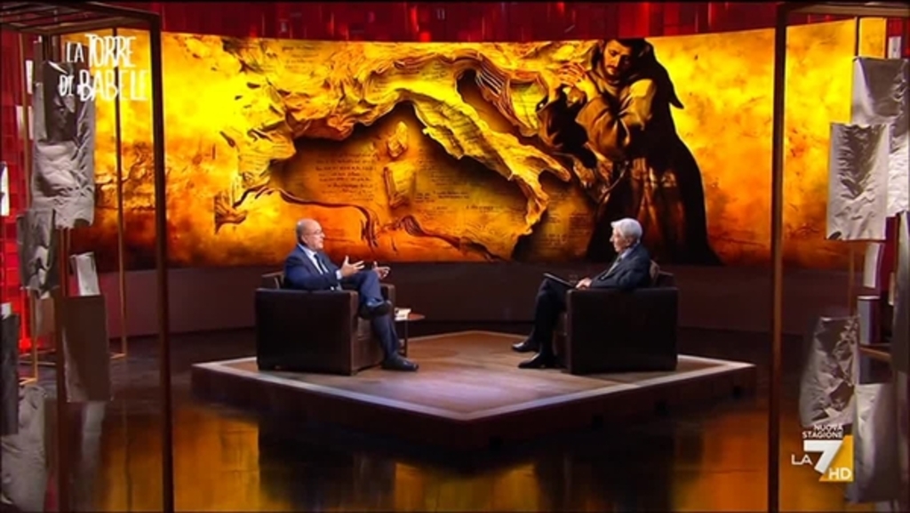 Corrado Augias, La Torre di Babele puntata 15/9/2025
