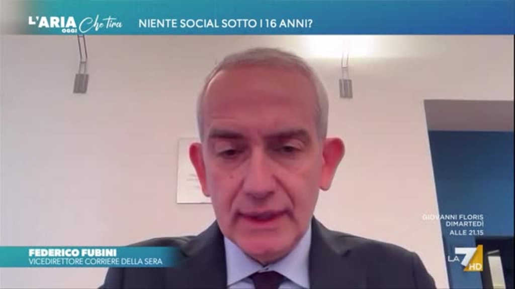 Australia, niente social sotto i 16 anni? Federico Fubini: "Lo ha fatto ...