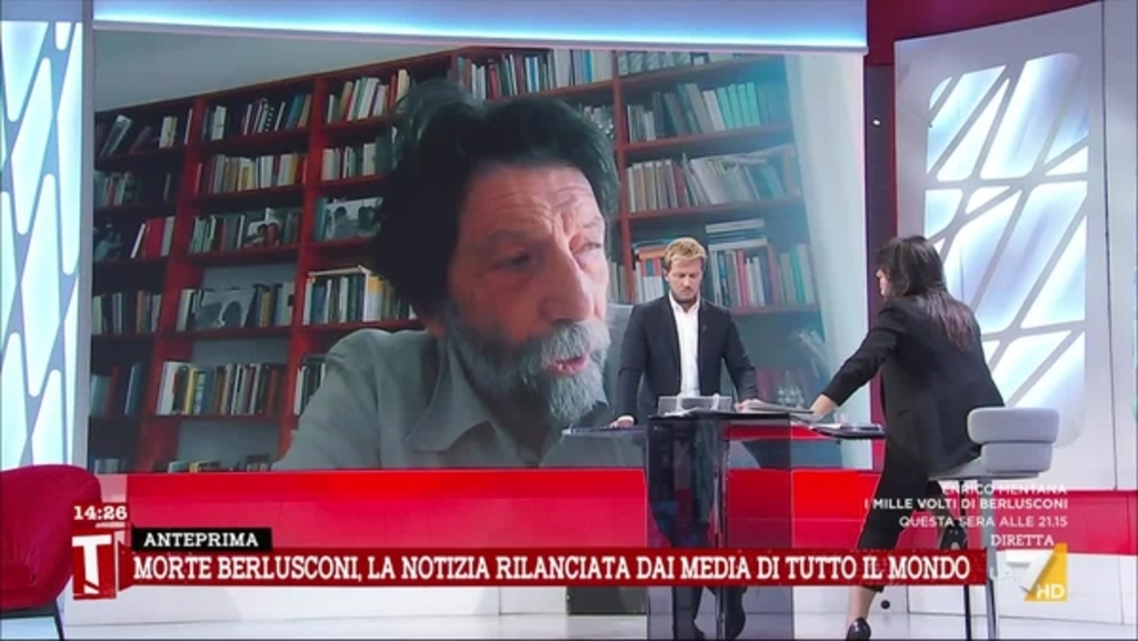 Morte Berlusconi, il ricordo del prof. Cacciari: "Italia peggiore ...