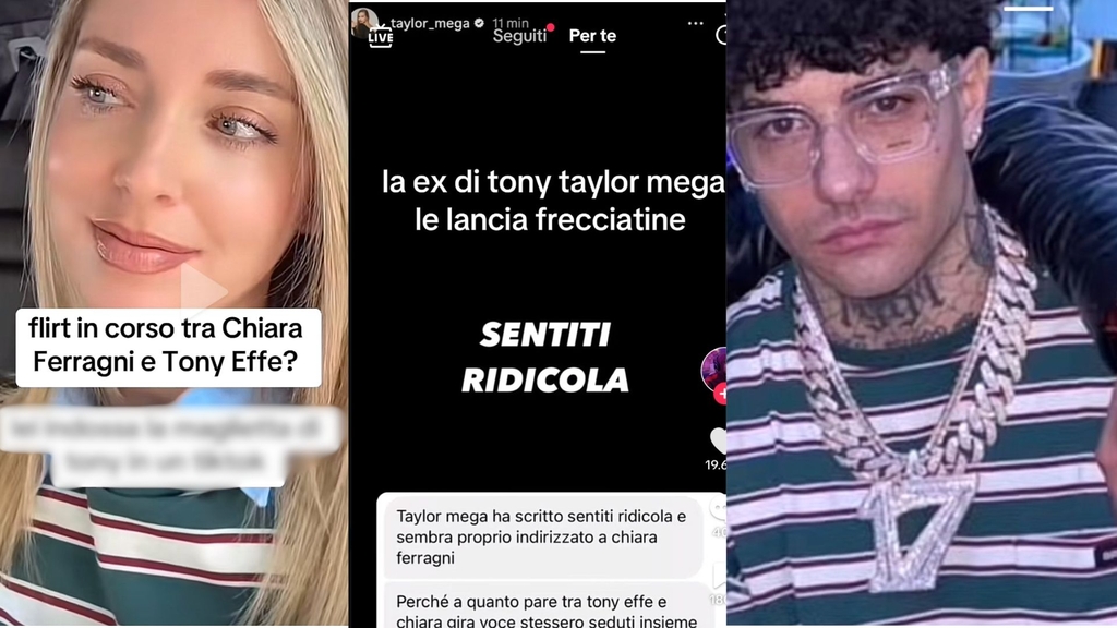 Chiara Ferragni e Tony Effe? La maglietta, Taylor Mega e altri indizi ...