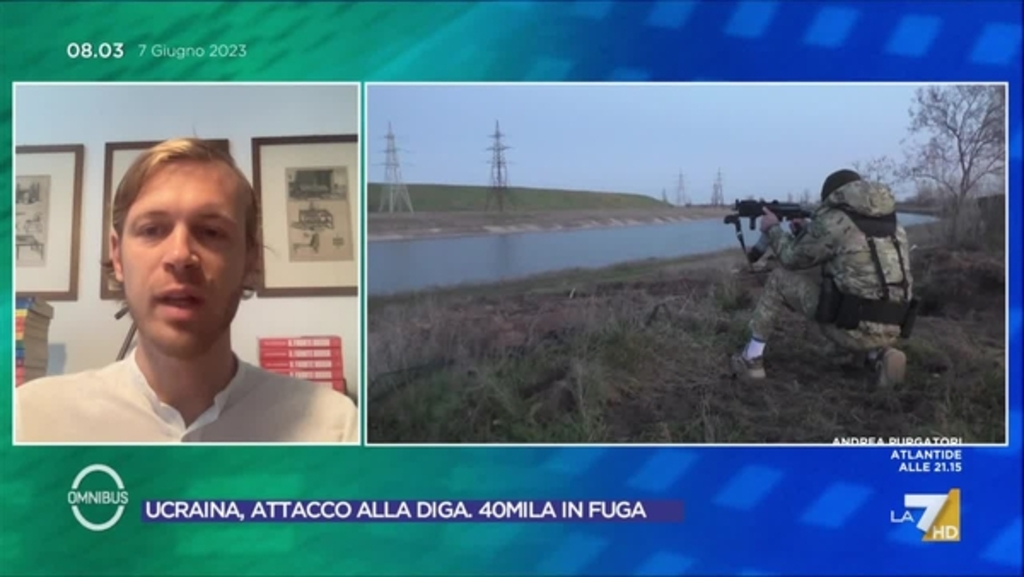 Distruzione della diga, Luca Steinmann: "Infrastruttura fondamentale ...