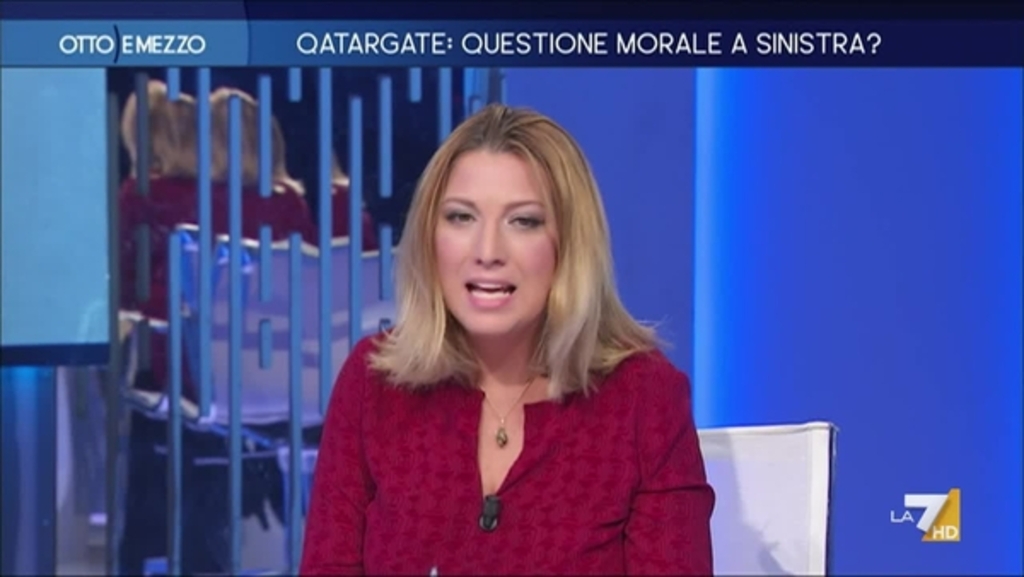 Qatargate, Brunella Bolloli sul titolo di Libero: "Soldi degli emiri ...