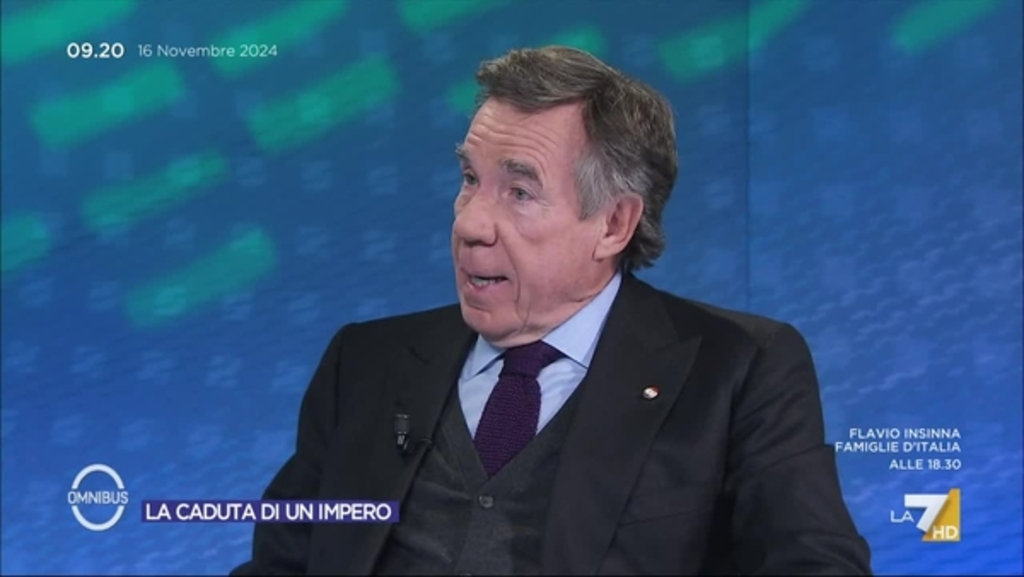 La caduta di un impero, l'intervista a Carlo Sama | LA7
