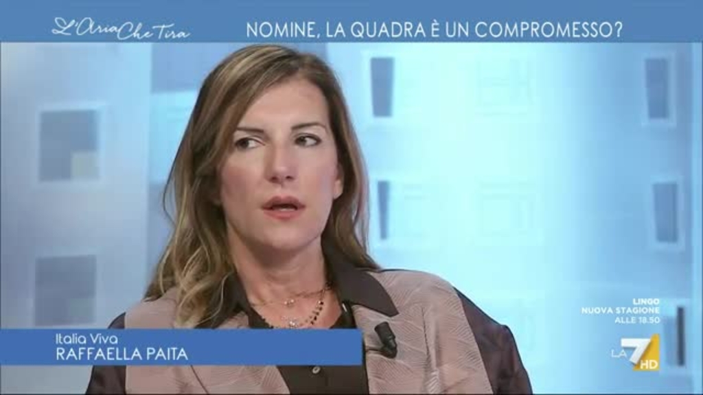 Nuove nomine, Raffaella Paita: "Tra le persone che sono state ...