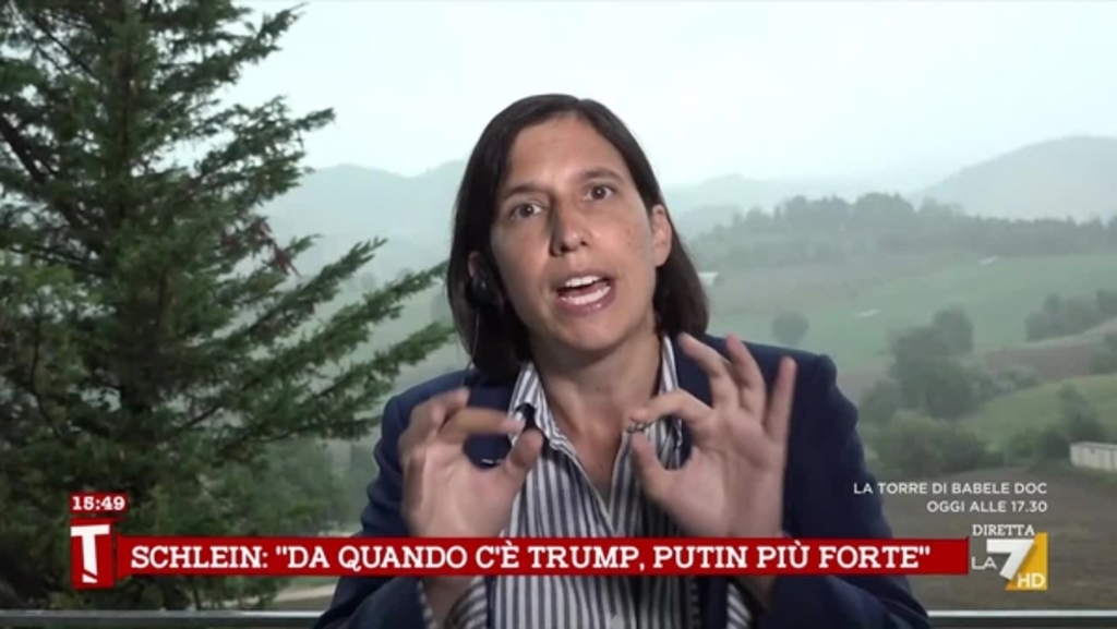 Elly Schlein contro la politica estera di Donald Trump | LA7