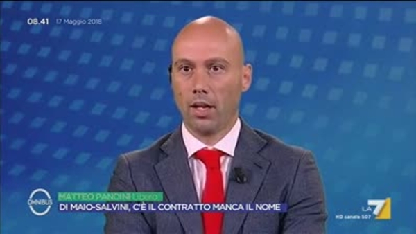Pandini (Libero): 'Salvini potrebbe riproporre lo schema Bossi del '94 ...