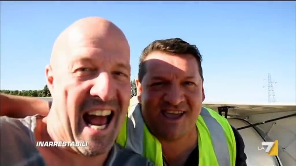 Marco Berry in viaggio con Michele Perrotti