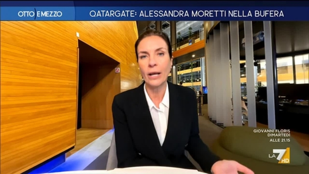 Qatargate: Alessandra Moretti nella bufera - Otto e Mezzo